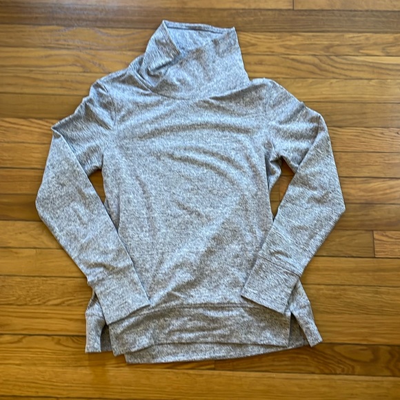 Apana | Tops | Grey Cowl Neck Top | Poshmark